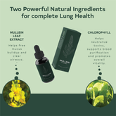 OxyBio Mullein & Chlorophyll Lung Detox Drops